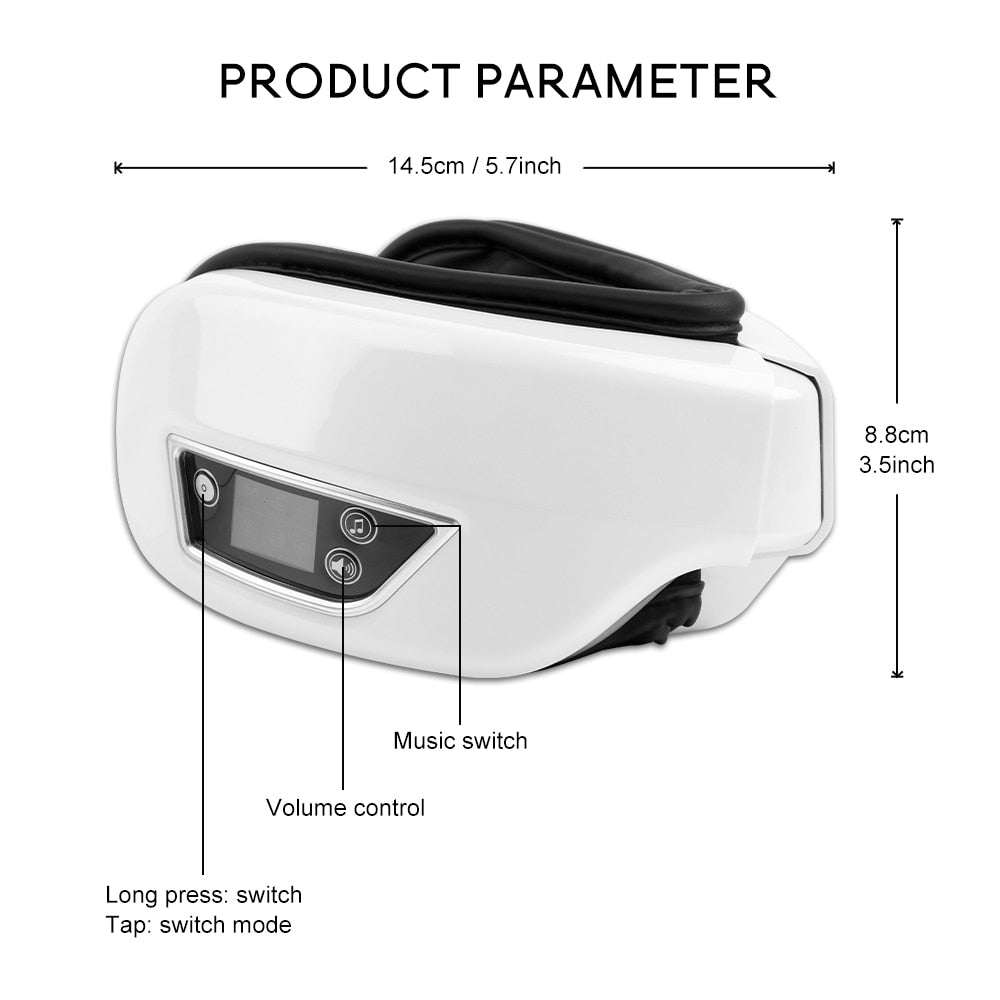 Electric Vibration Bluetooth Eye Massager – Clicks Camelot